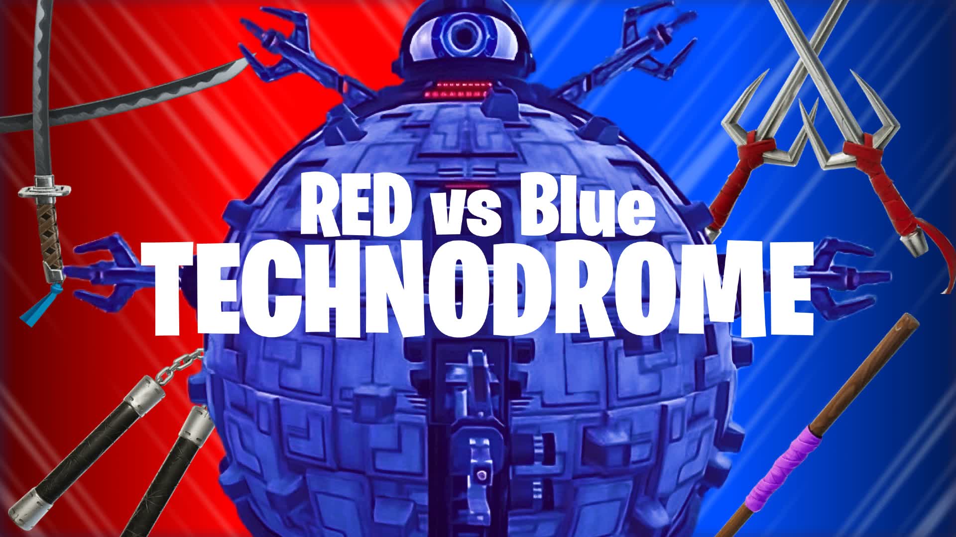 Technodrome Red 🔴vs🔵 Blue | TMNT 3641-5039-7726 by dr.frankivsk ...