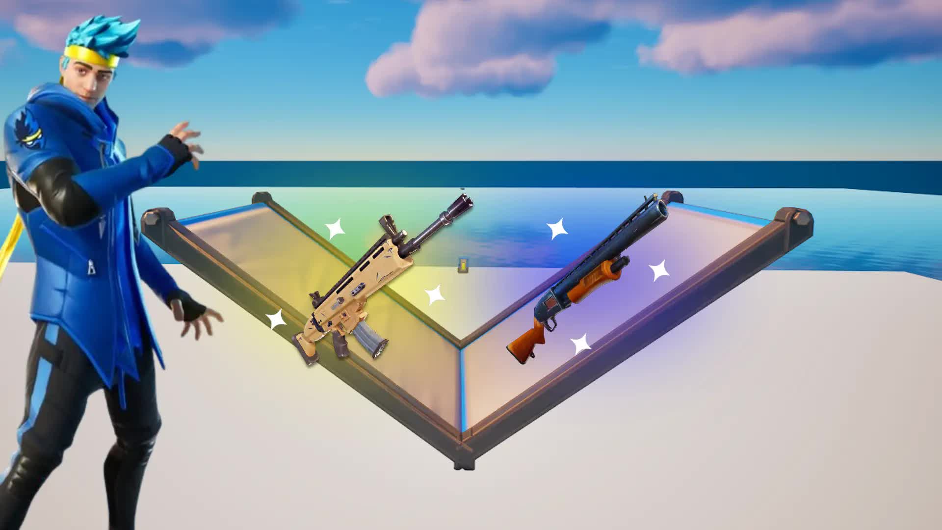 🔵NINJA TAPER 1V1🔵 2016-0398-2355 by iconewo - Fortnite Creative Map ...