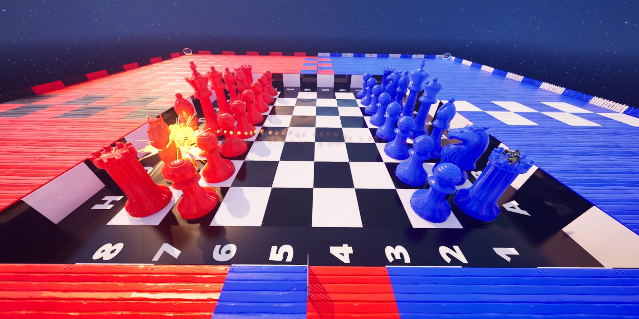 CHESS WARS - RED VS BLUE 🔴🔵 6692-5519-1012 by birdbrain - Fortnite ...