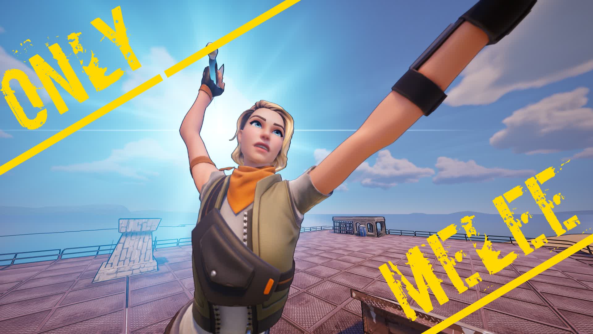 ONLY MELEE 4595-8225-9903 by mainstaygames - Fortnite