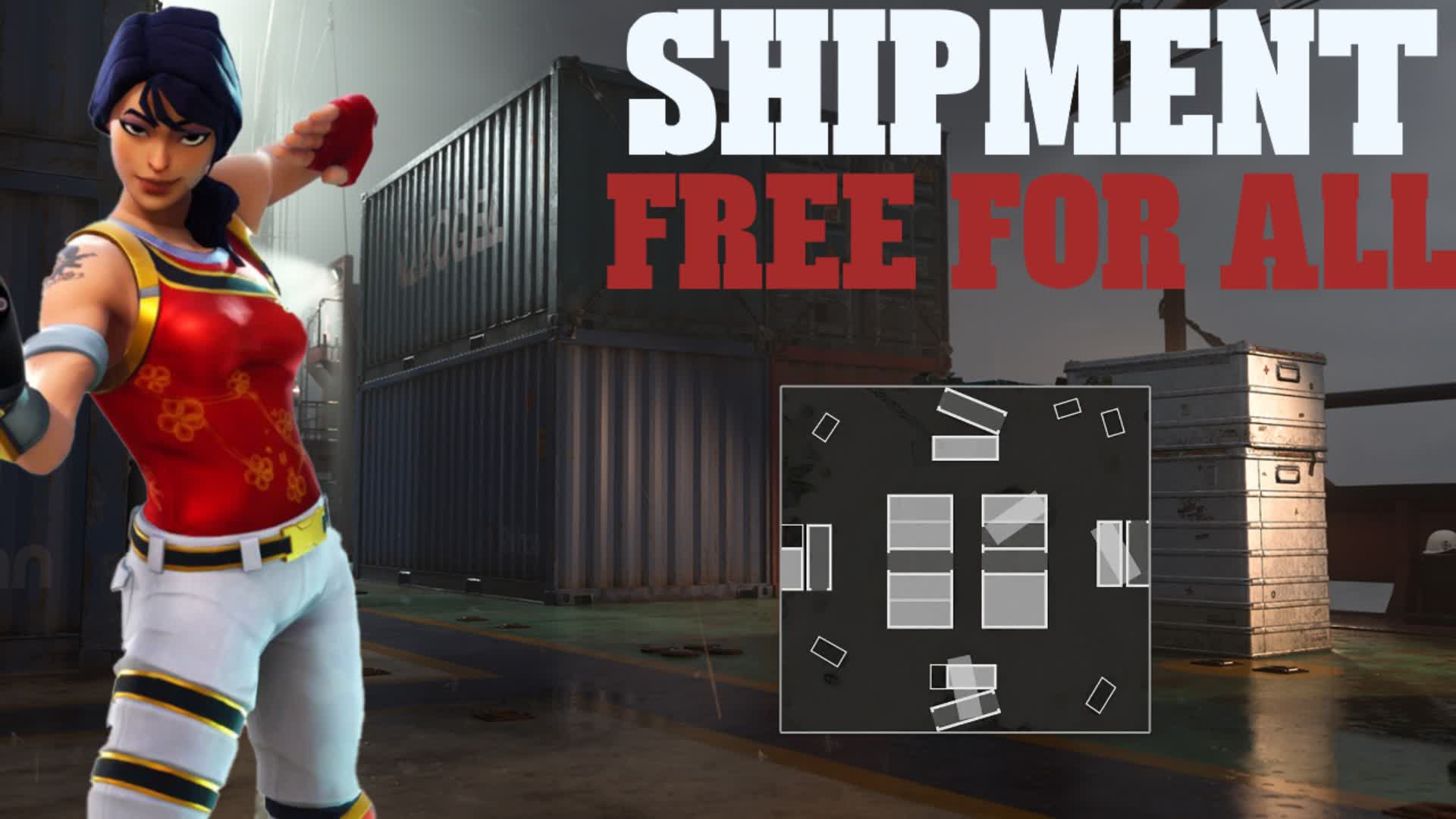 SHIPMENT FFA🔫 3907-1140-7438 by lazzqi - Fortnite Creative Map Code - Fortnite.GG