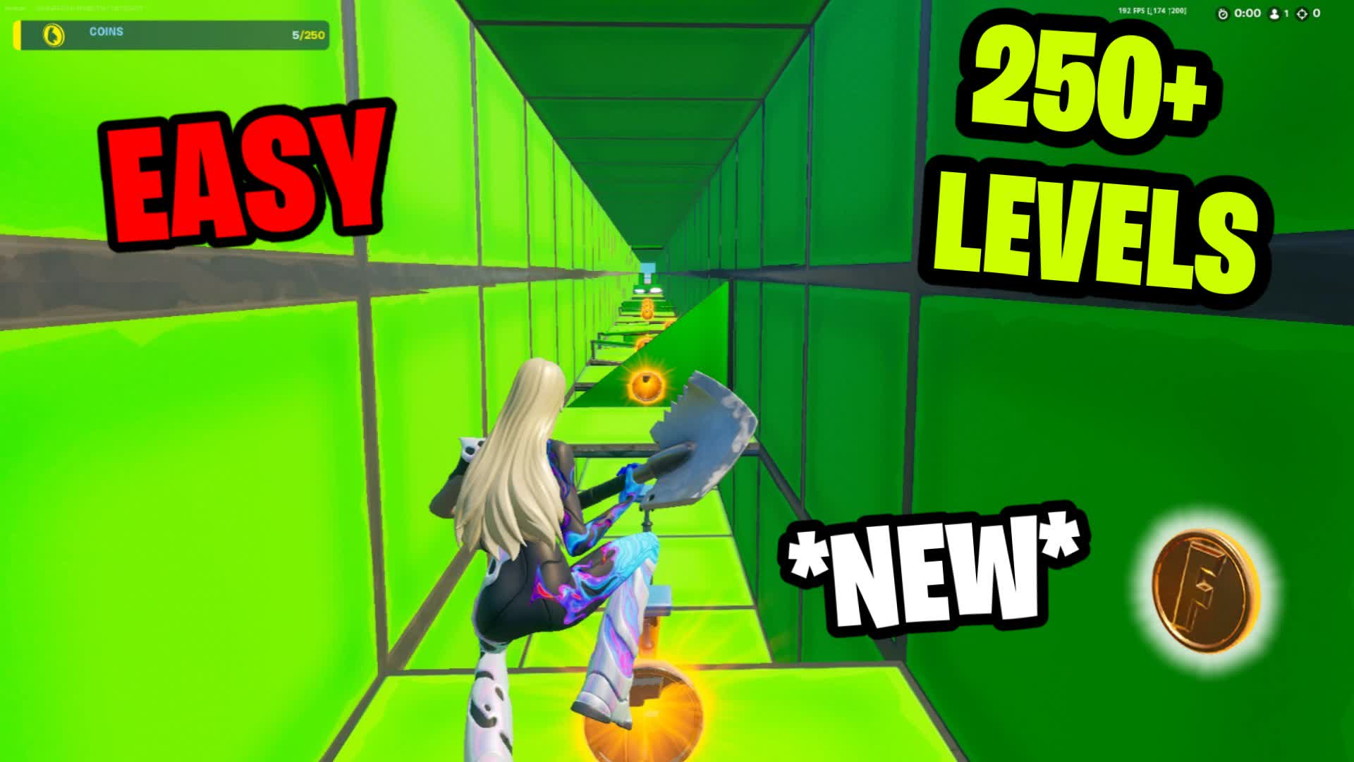 Default Parkour 250+ 2180-7035-4924 by henhan - Fortnite Creative Map ...