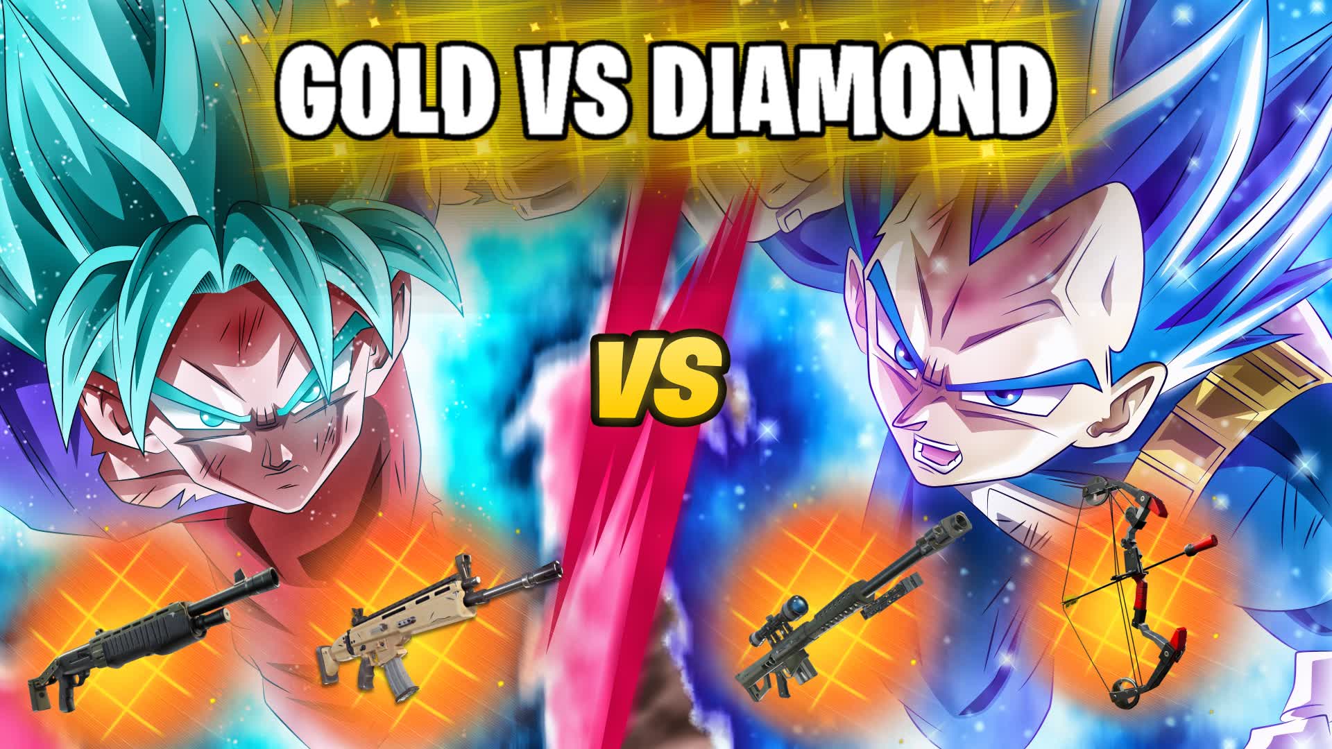 🏆GOLD VS DIAMOND💎 7574-8829-0910 by greensx - Fortnite Creative Map ...