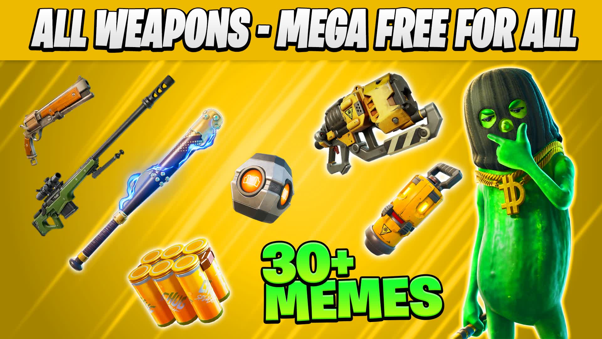 All Weapons - ⭐️Mega Meme Free For All⭐️ 2931-5963-0976 by kris_bg06 ...