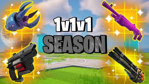 4 WAY FIGHT (BUILD) ️💛💚💙 7428-4405-9482 by outcastashu - Fortnite