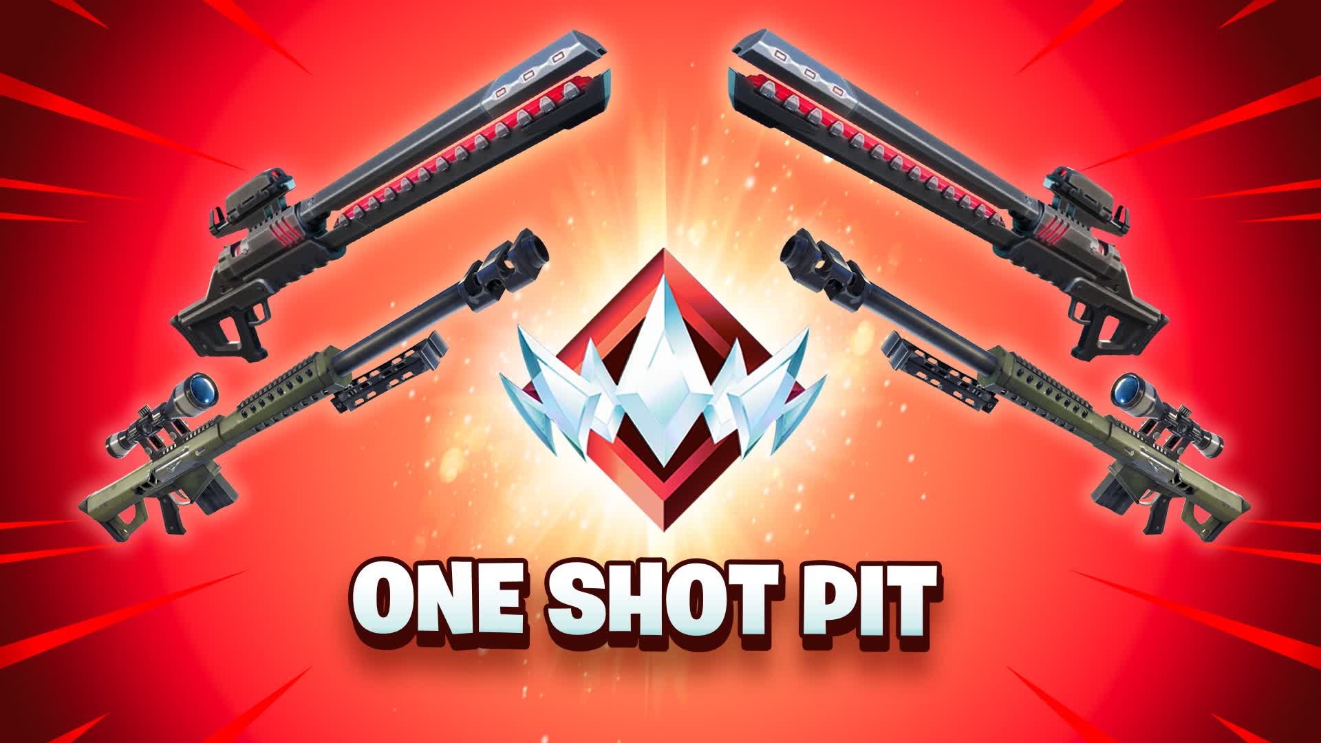 ONE SHOT PIT - RANKED 8132-9305-8532 by dizzl - Fortnite Creative Map ...