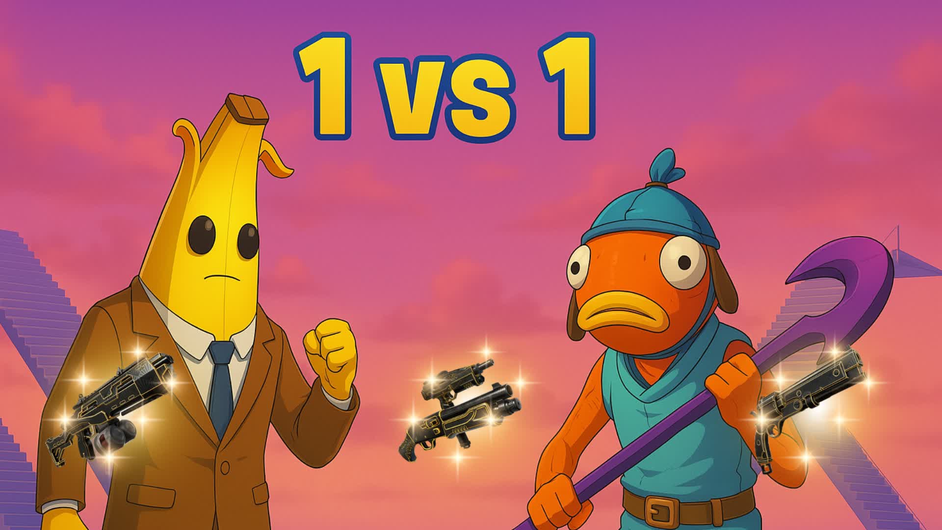 STYLISH 1 VS 1 BOX FIGHTING 4540-3596-4825 by onemoregame - Fortnite ...