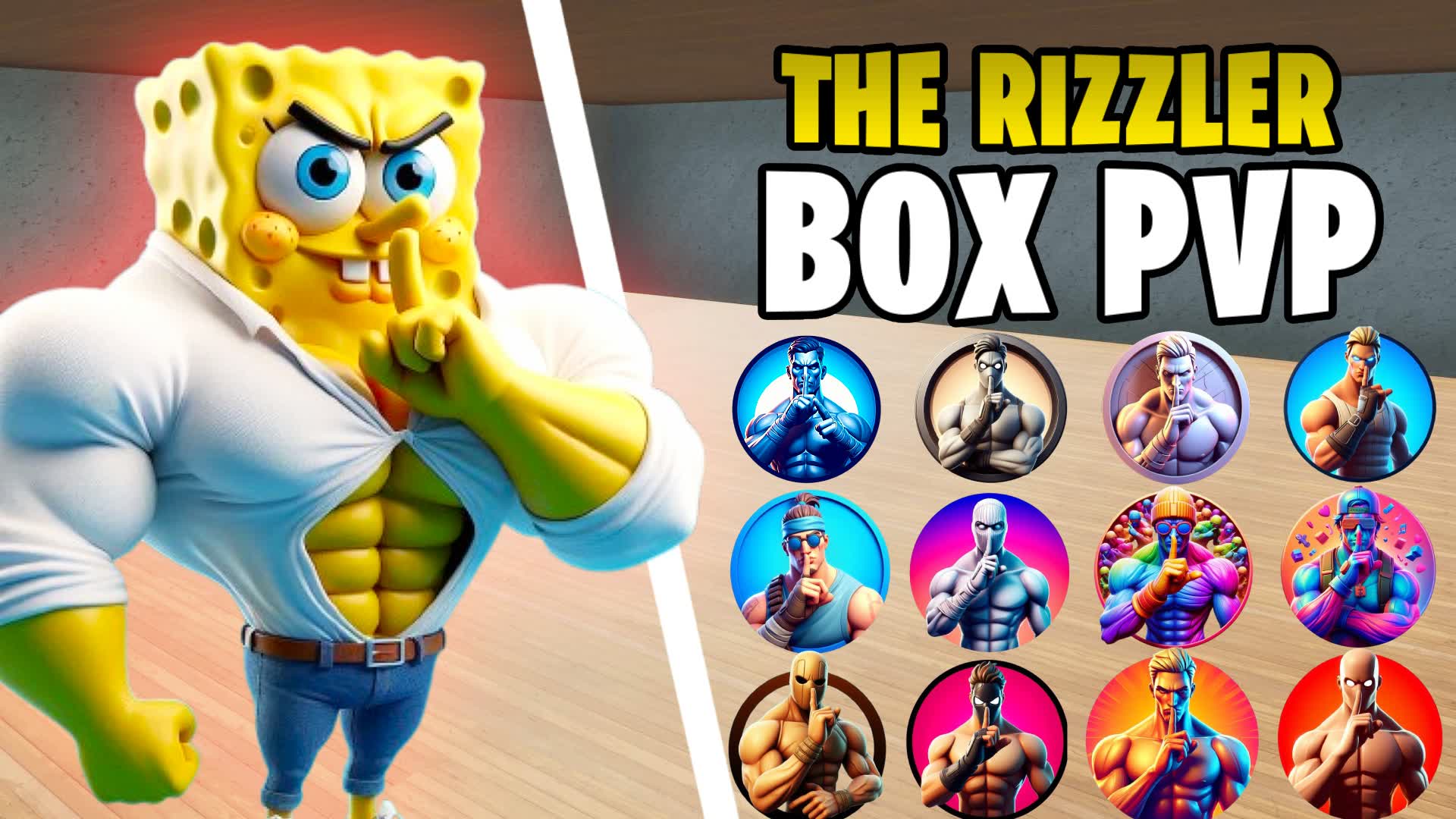 THE RIZZLER BOXFIGHT💪 8022-8350-0954 by royp77 - Fortnite Creative Map ...