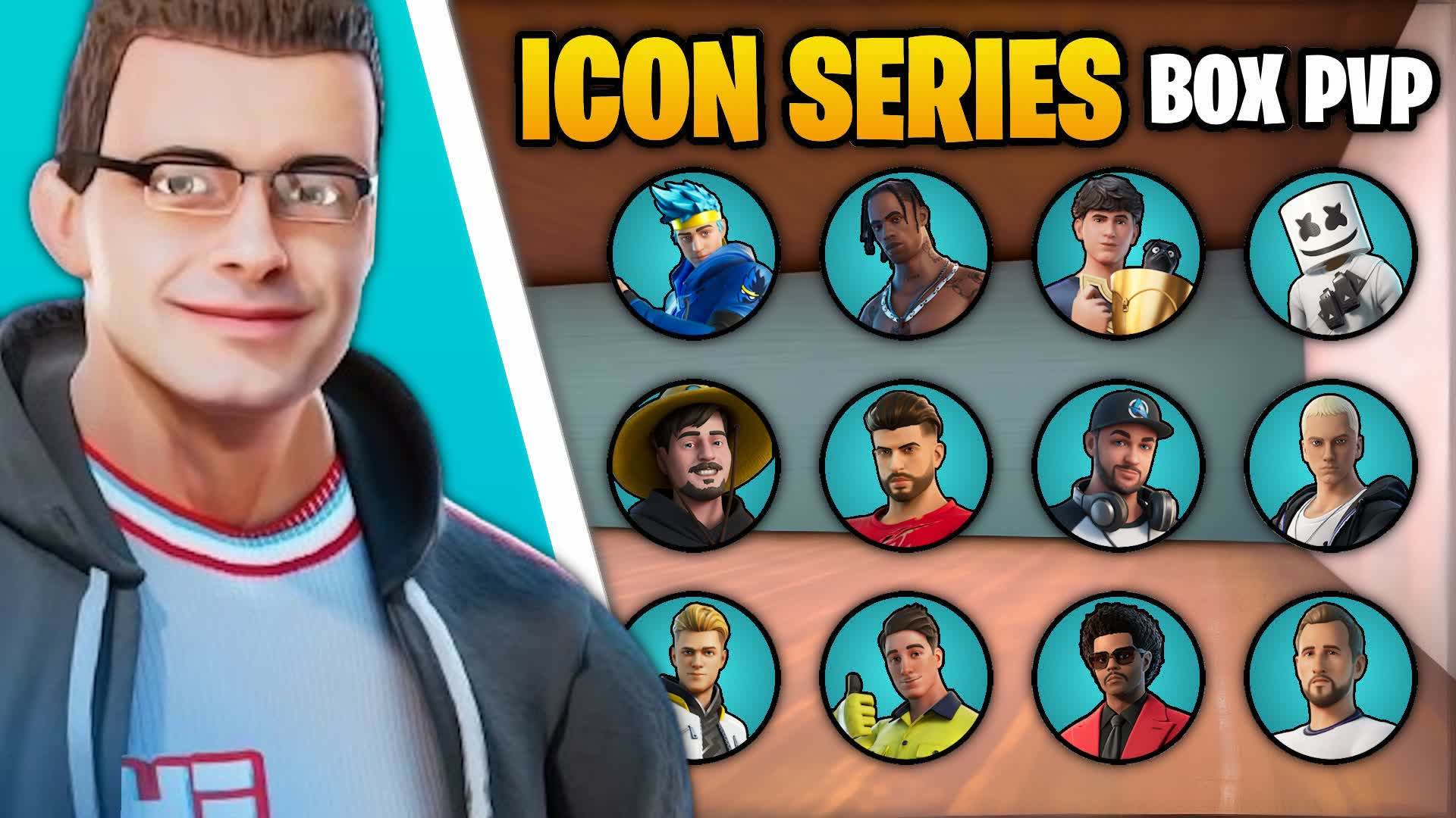 🔷 ICON BOX PVP 📦 0253-2176-6008 by cepyfn - Fortnite Creative Map Code ...