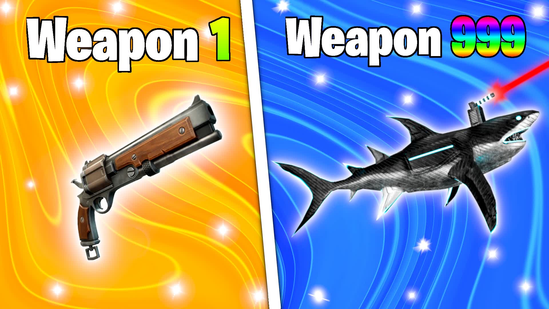 🦈 JEU SHARK GUN 🔫 ONE SHOT 🎯 3197-4857-6360 par vslash - Fortnite