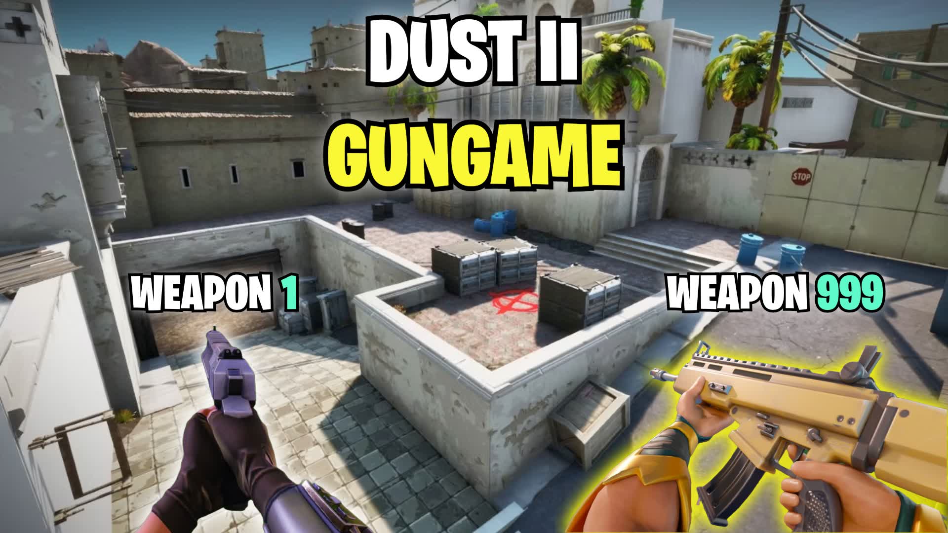 DUST II GUN GAME∞ 7495-9364-8188, de riskerf — Fortnite