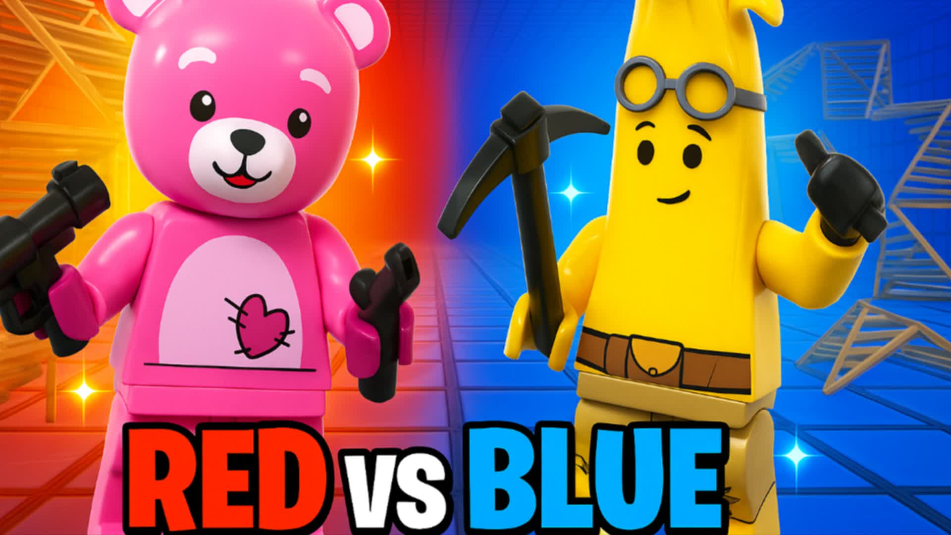 RED VS BLUE BRICK 🔴🔵 9983-6533-9974 by 11jm - Fortnite Creative Map ...