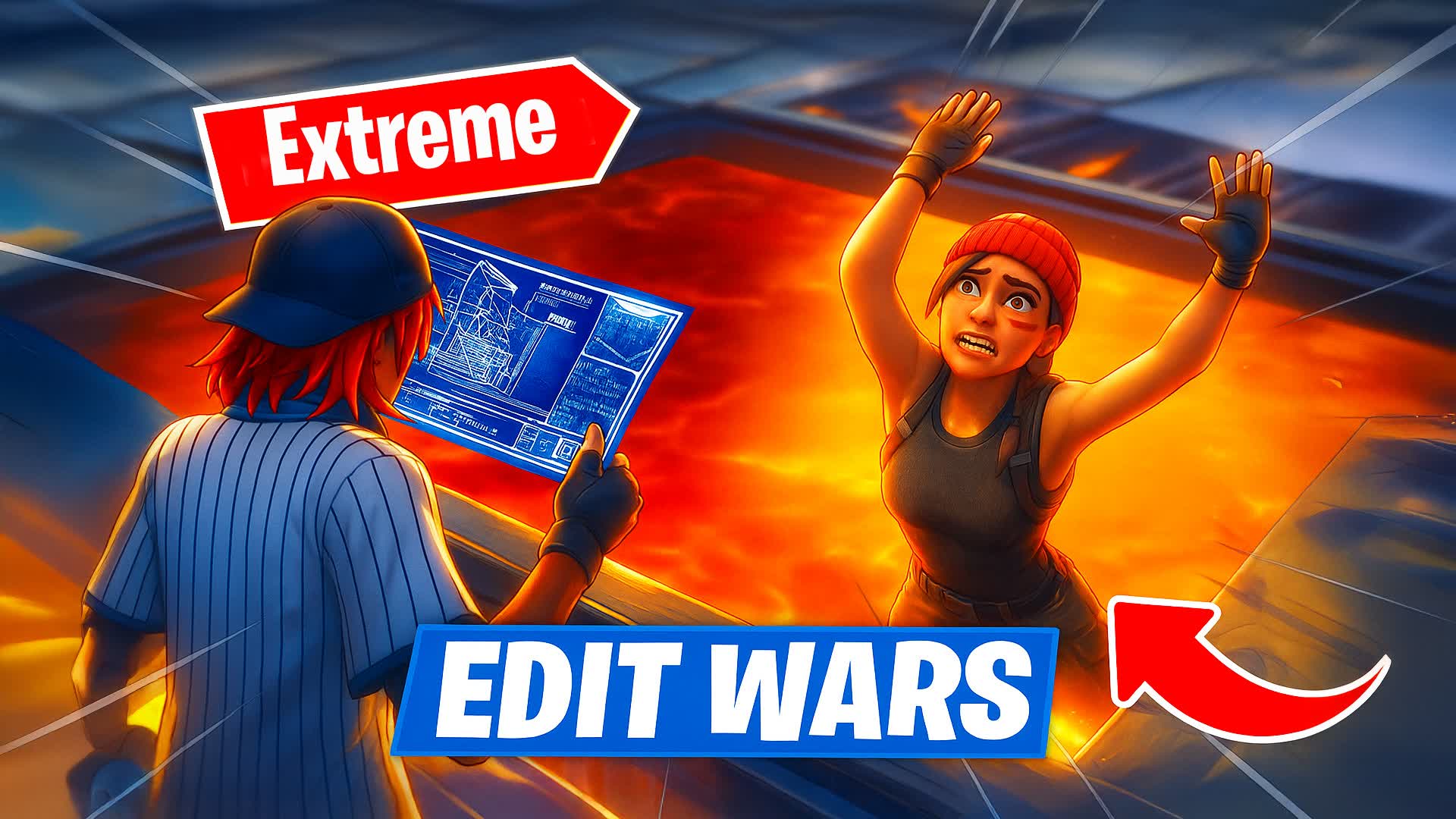 EDIT WARS EXTREME! 6018-1260-8690 by lj-creations - Fortnite Creative Map Code - Fortnite.GG