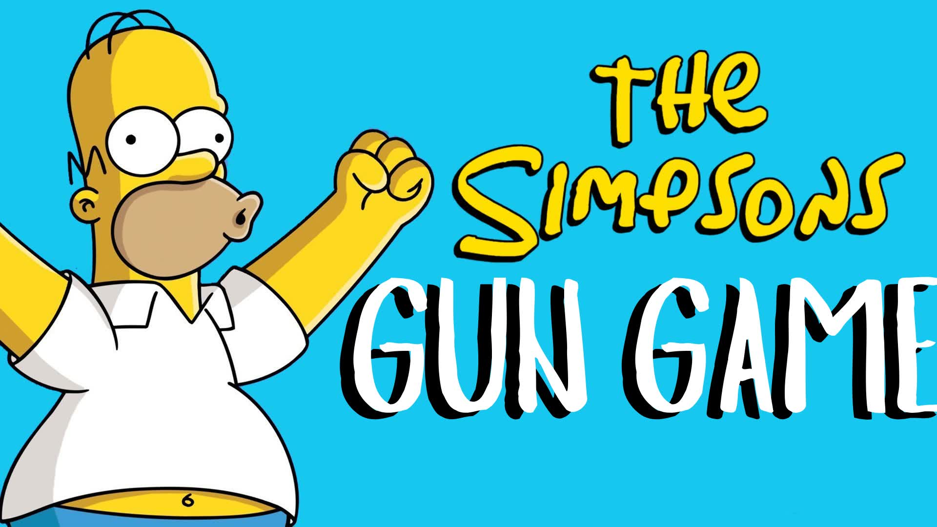 THE SIMPSONS (ONE SHOT-GUN GAME) 7453-2377-3385 by eyeeagle - Fortnite