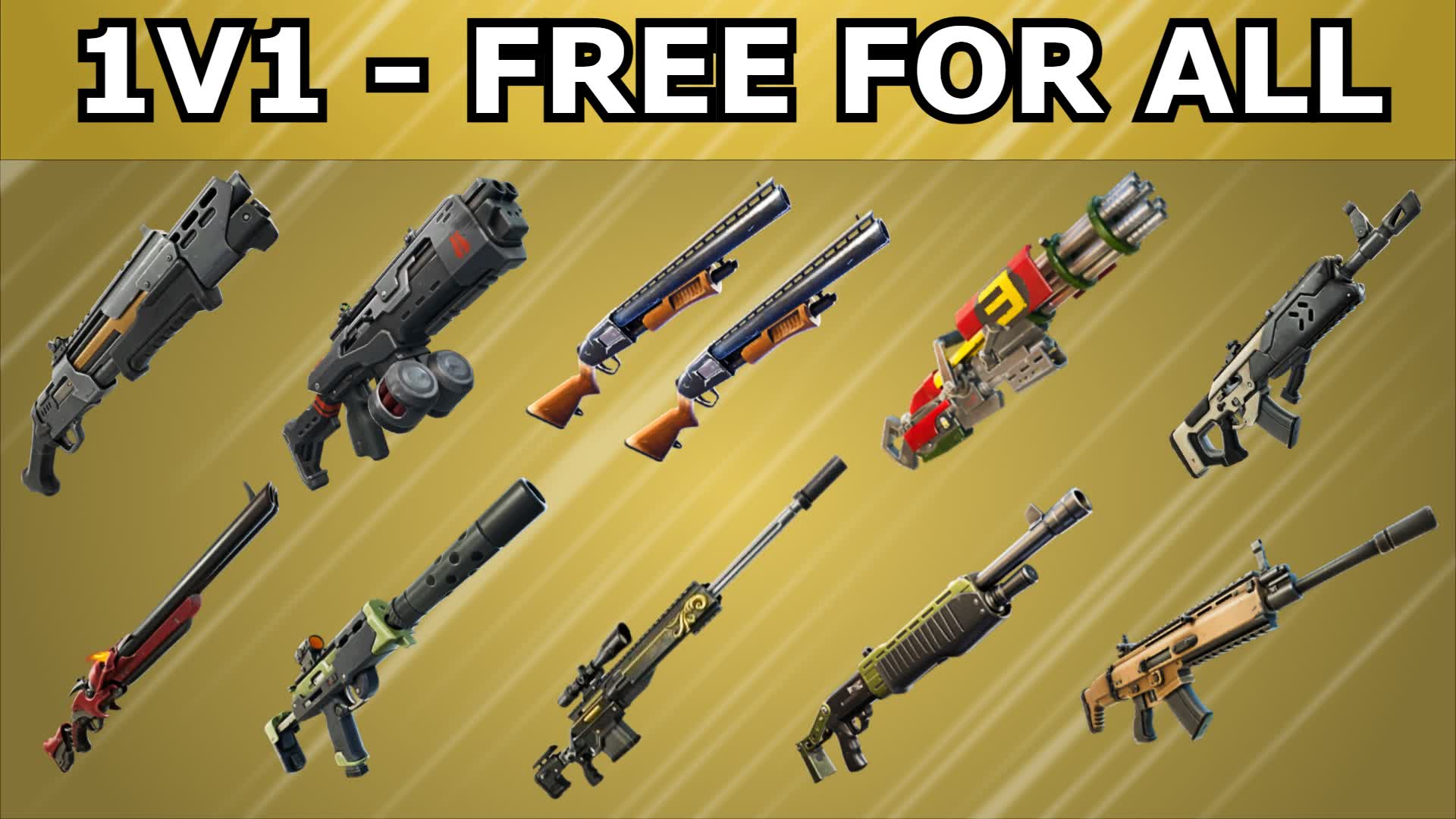 1V1 - Free For All 4663-2584-0768 by dreykk - Fortnite Creative Map ...