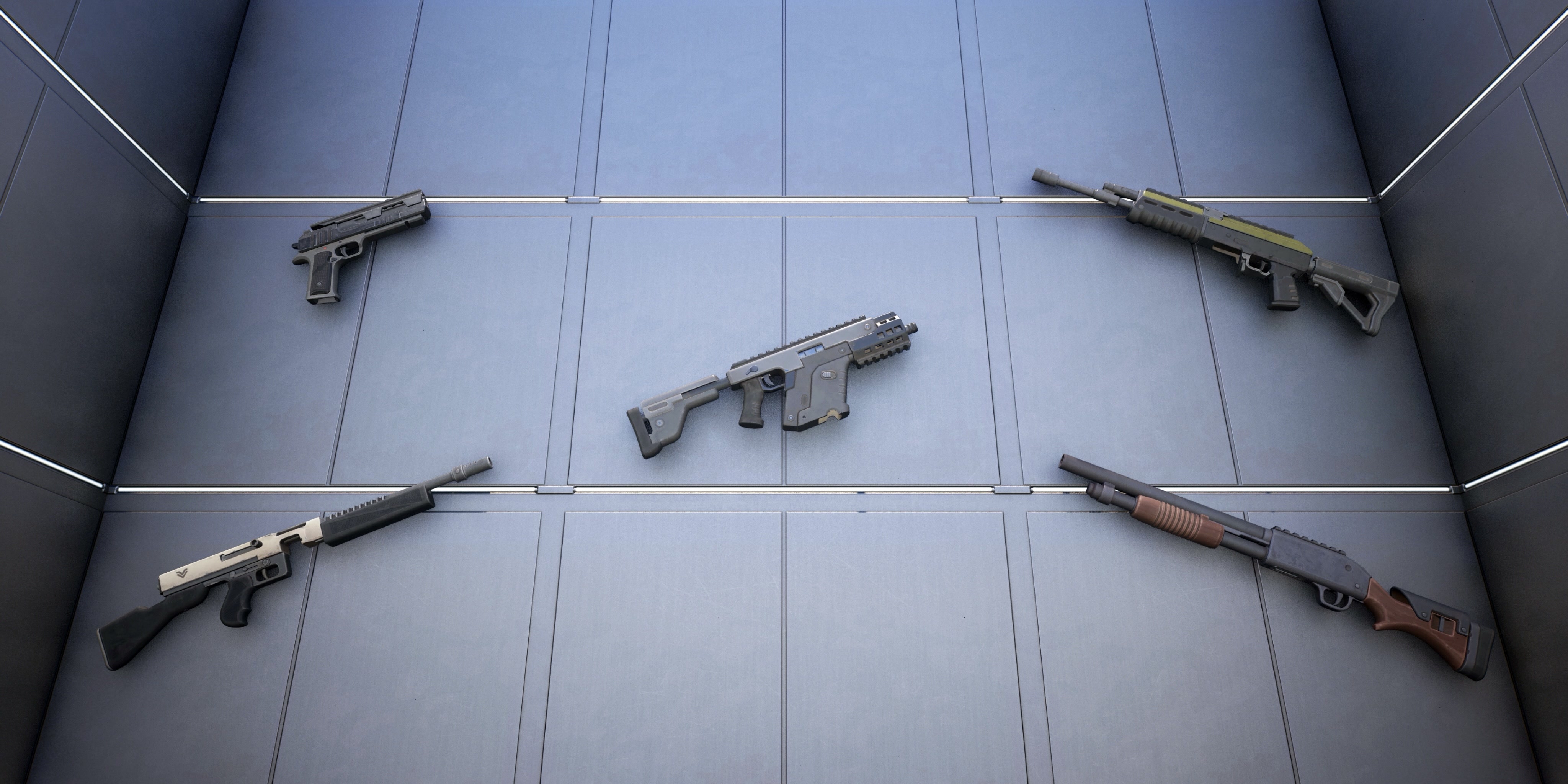 Hallway FPS 6359-9392-2747 by yndr - Fortnite Creative Map Code ...