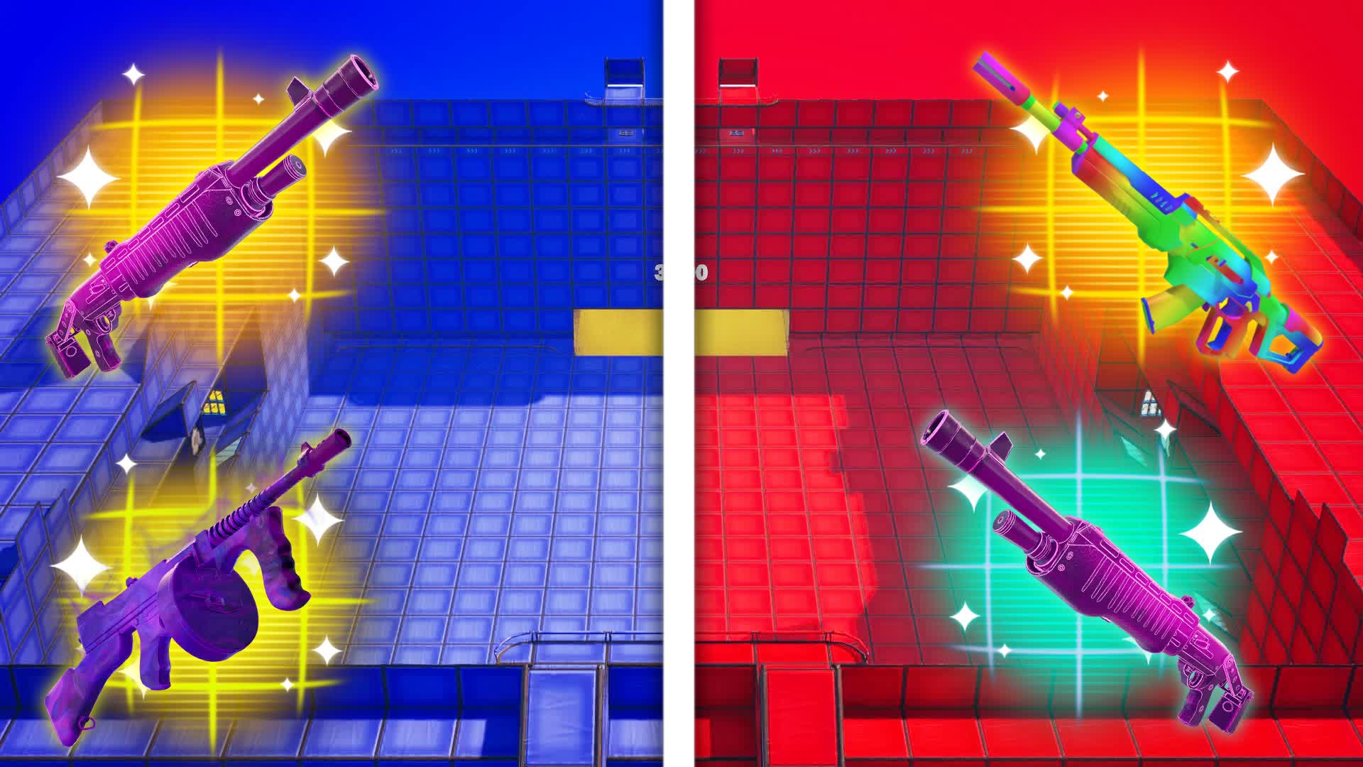 BRAINROT 😂 RED VS BLUE 🔴🔵 TOP 9137-1022-4257 by 2v2-2v2 - Fortnite Creative Map Code - Fortnite.GG