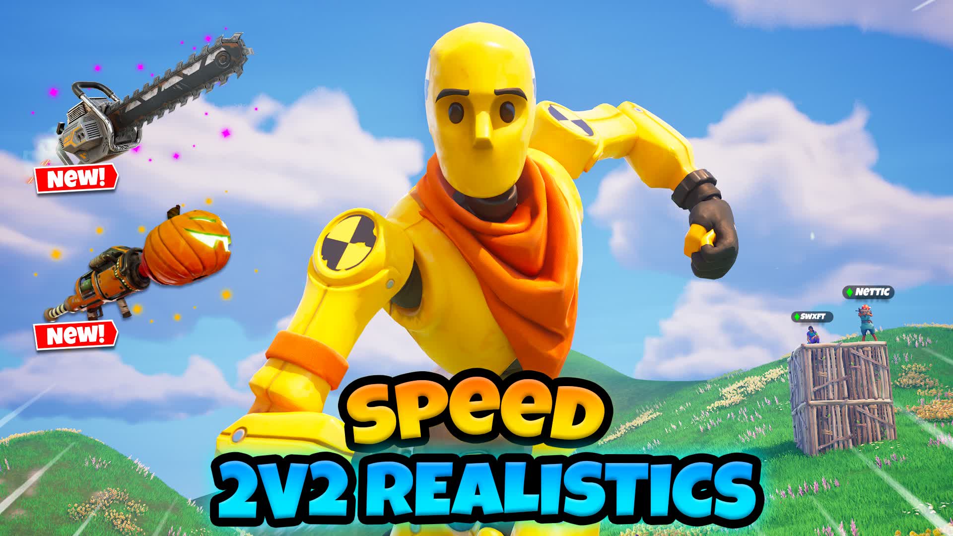 2v2 Realistics (Speed) 5063-7377-1713 by nettic - Fortnite