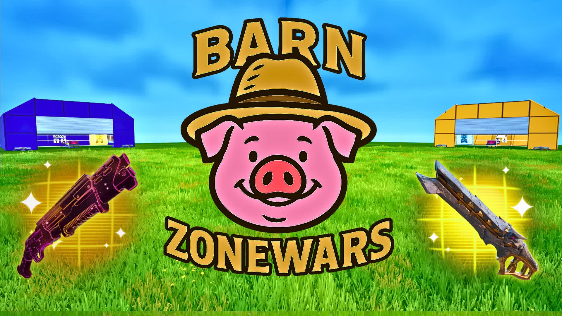 4V4V4V4 BARN ZONEWARS 8456-4204-7070 by swagbug_builds - Fortnite