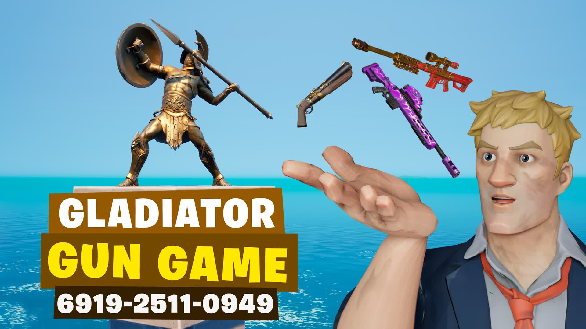 GLADIATOR GUN GAME 6919-2511-0949 by davidpkami - Fortnite.GG