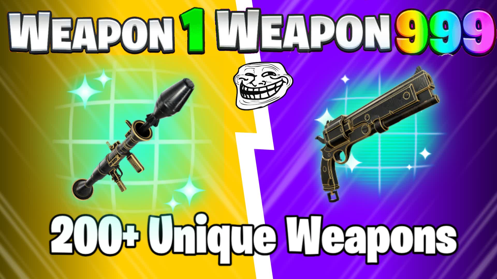 dft的MEME GUN GAME 🔫 ONE SHOT 💀 200+ GUNS7996-5236-8084 - Fortnite