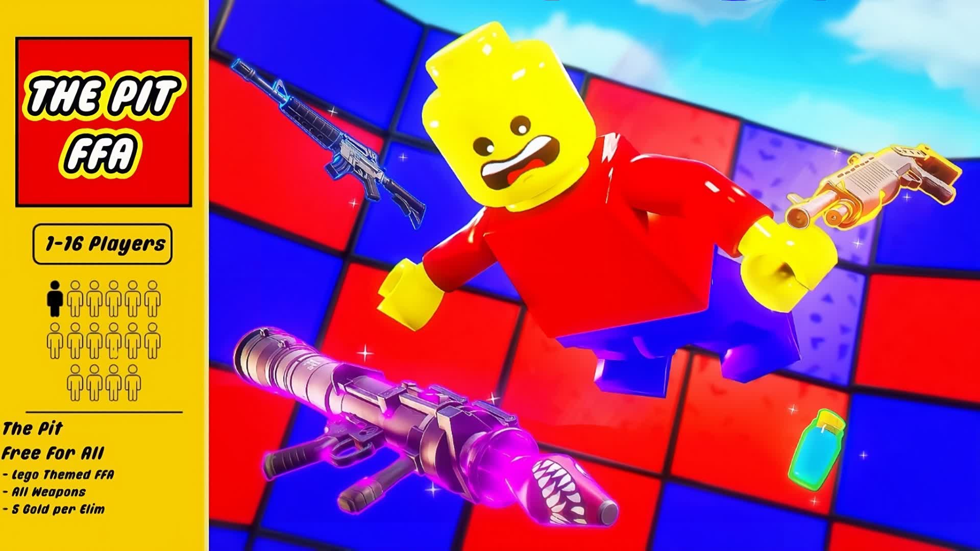 TOY PIT 9653-6594-4227 by yusher - Fortnite Creative Map Code - Fortnite.GG