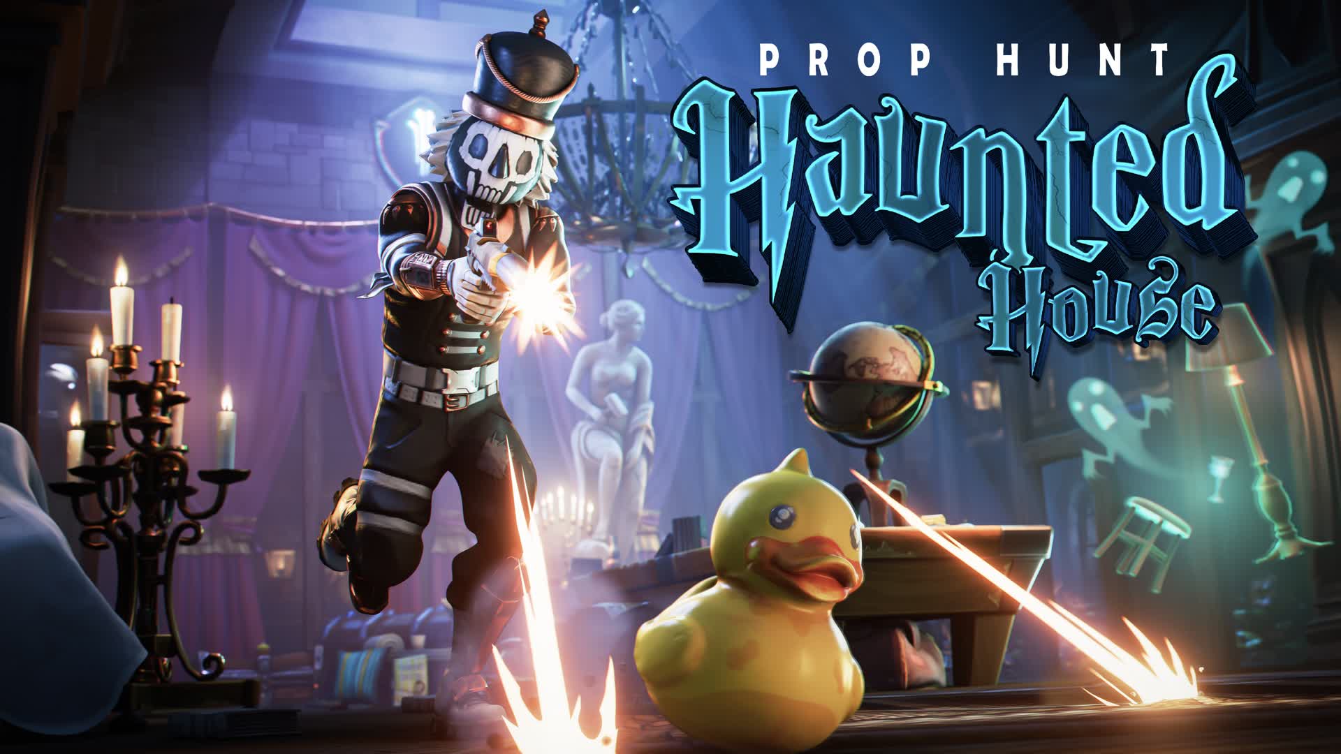 Prop Hunt - Haunted House 👻 4010-8053-3281 by DolphinDom - Fortnite.GG