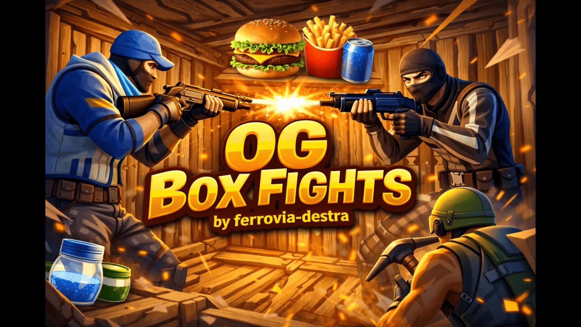 OG Box Fights by Ferrovia-Destra 3289-8676-0923 by cdras - Fortnite