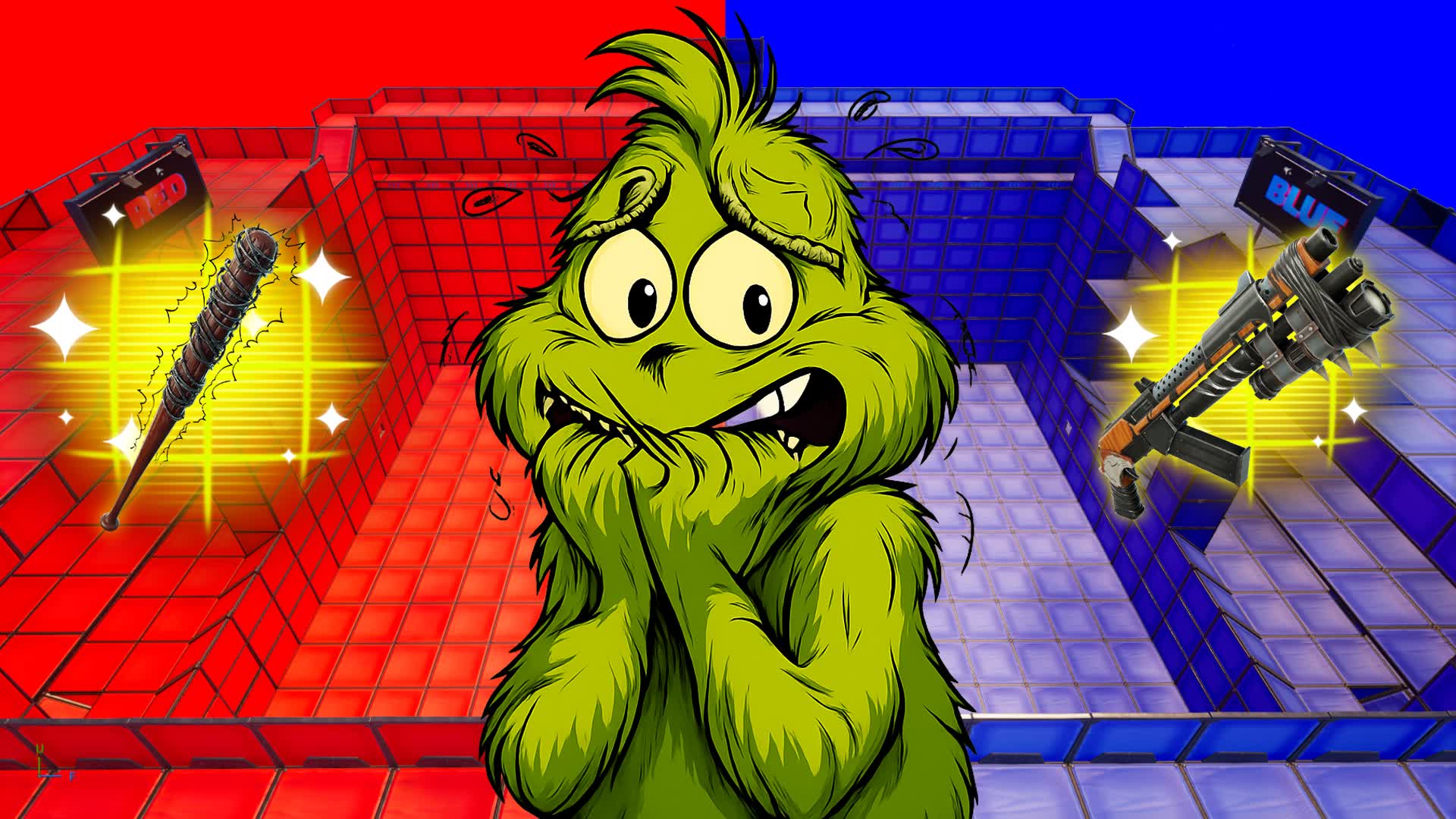 🔴RED VS BLUE GREEN🔵 8710-5441-8327 by yeezybro - Fortnite Creative Map ...