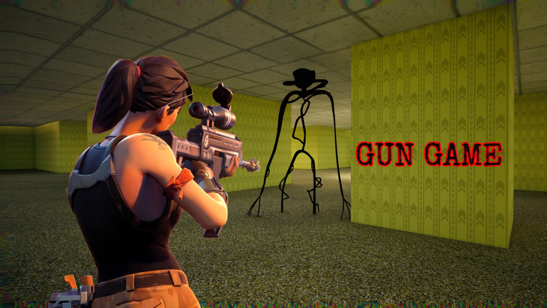 BACKROOMS GUN GAME 1034-3993-0040 by ander-usina - Fortnite Creative Map Code - Fortnite.GG