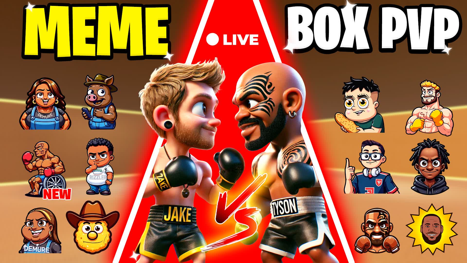 🥊MEME BOXFIGHTS📦 6694-4097-5682 by siilviuufn - Fortnite Creative Map ...