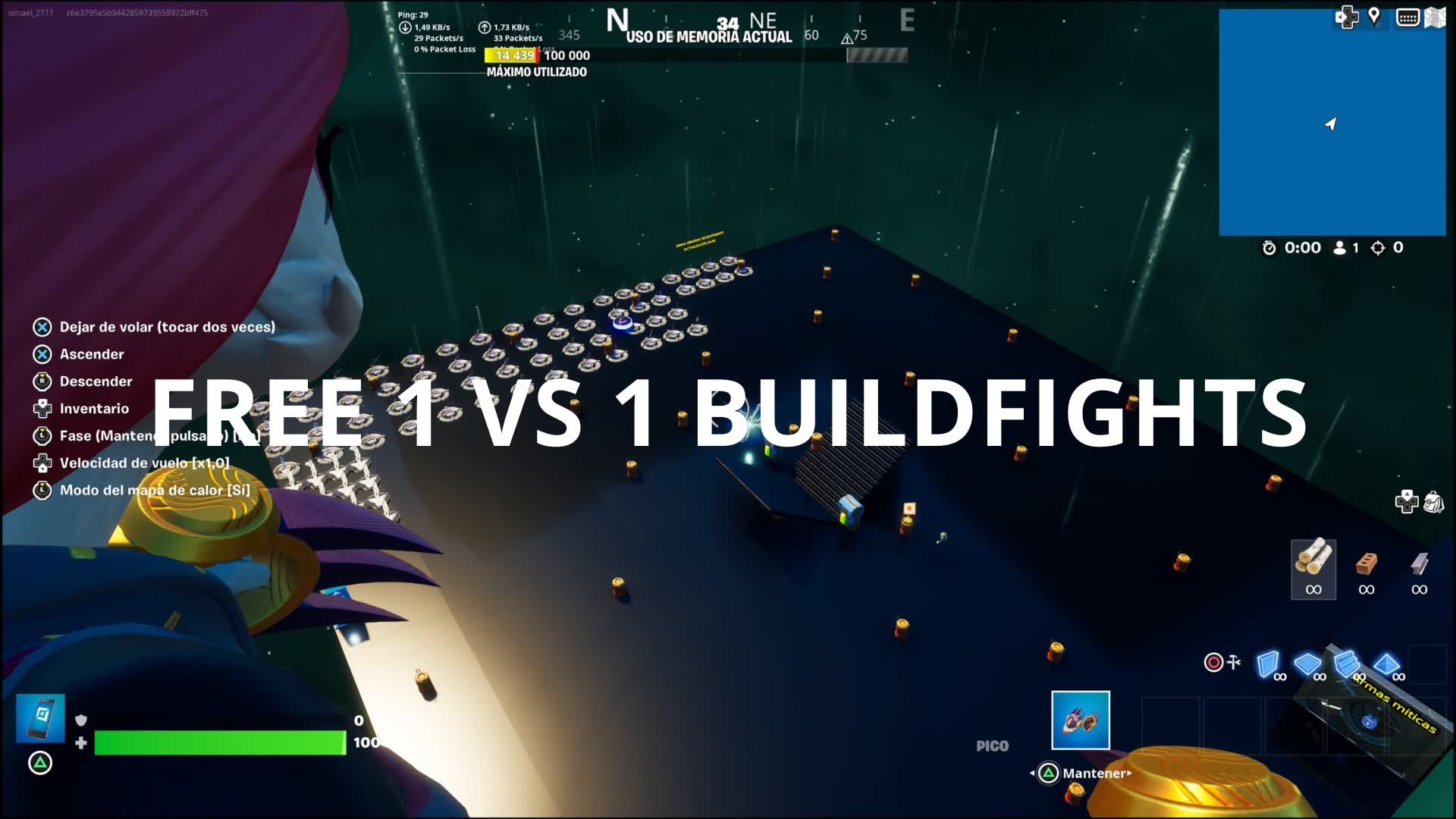 Free 1 vs 1 buildfights 8766-3013-0160 by ismael_2004 - Fortnite Creative Map Code - Fortnite.GG