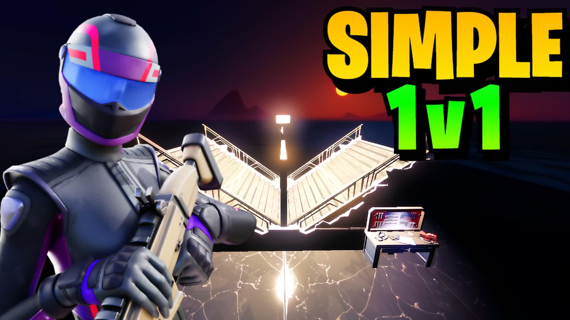 Fxaru Simple 1v1 5532-6935-5638 by asufx - Fortnite Creative Map Code - Fortnite.GG