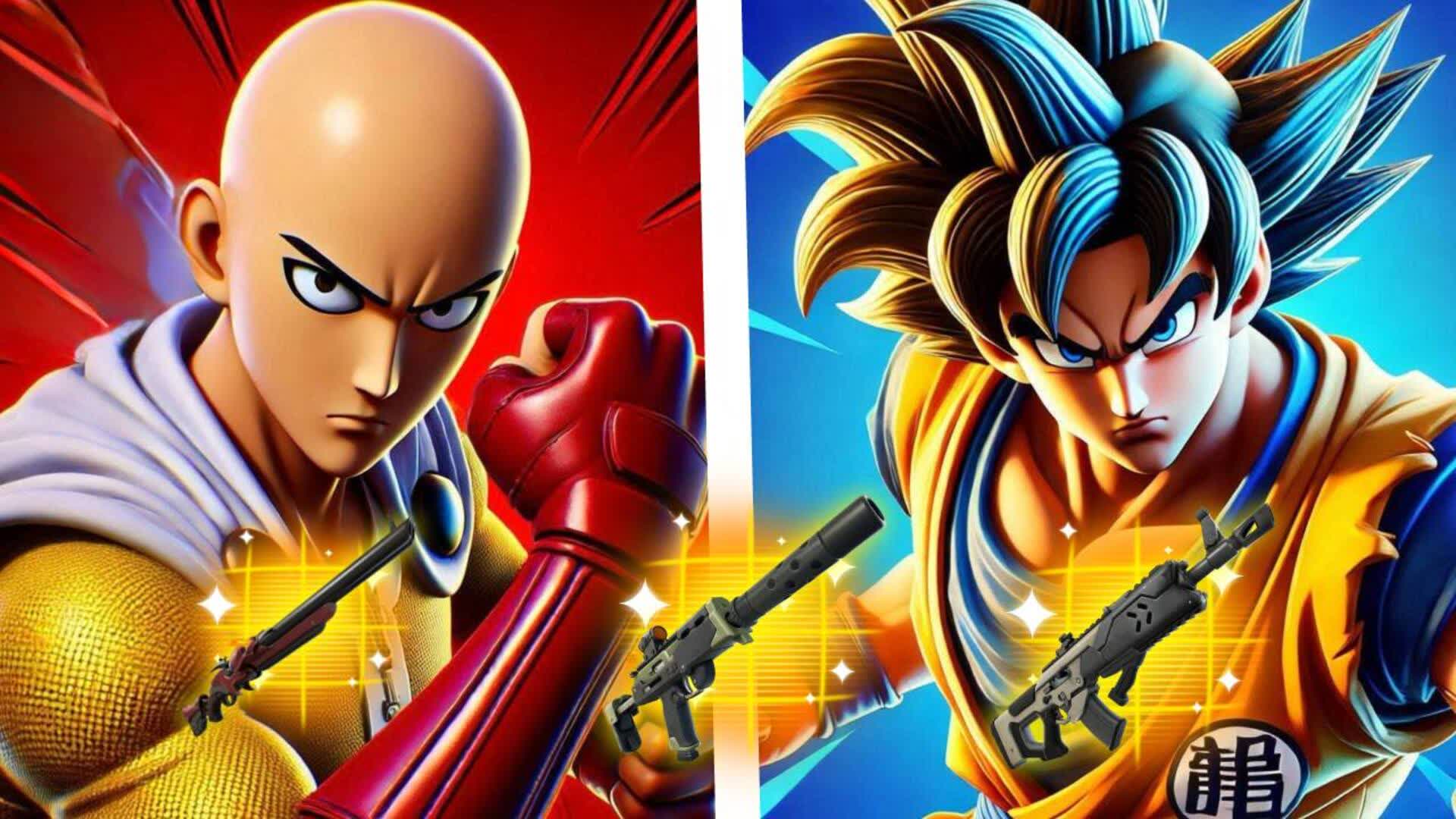 SAITAMA'S VS GOKU'S 0430-5280-8293 by shadowstalker11 - Fortnite