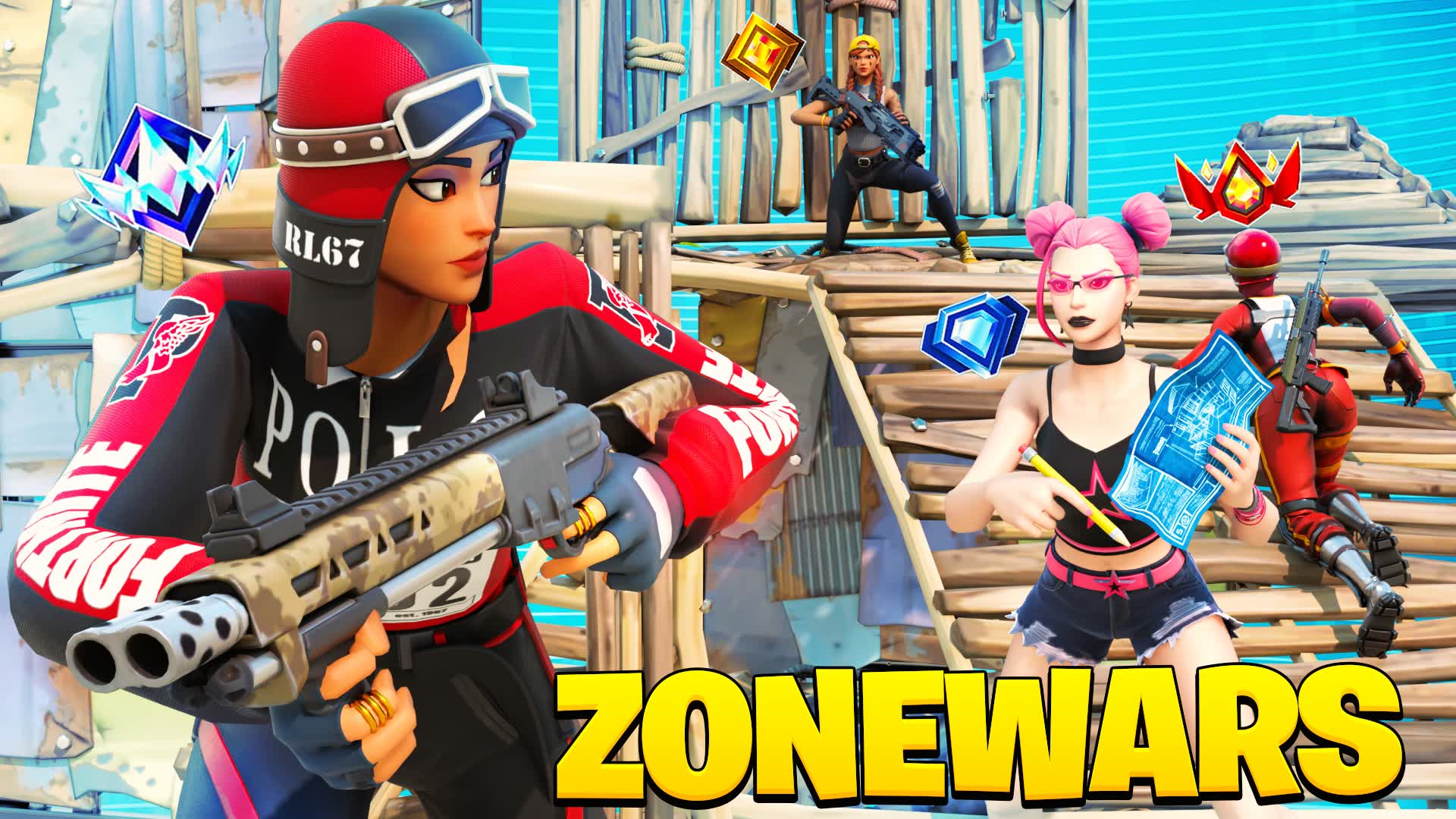 ULTIMATE ZONE WARS RESPAWN⭐ 8135-6654-3956 by mndh - Fortnite Creative ...