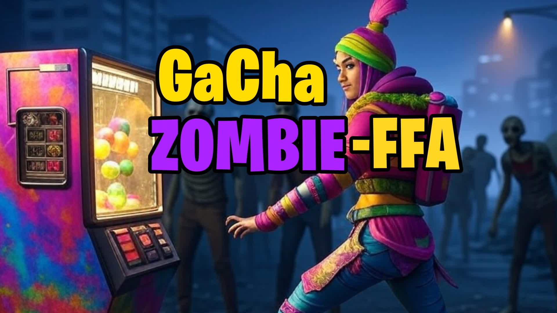 GaCha 🧟ZOMBIE🧟 ISLAND - FFA 3243-7804-2715 by wethand - Fortnite ...