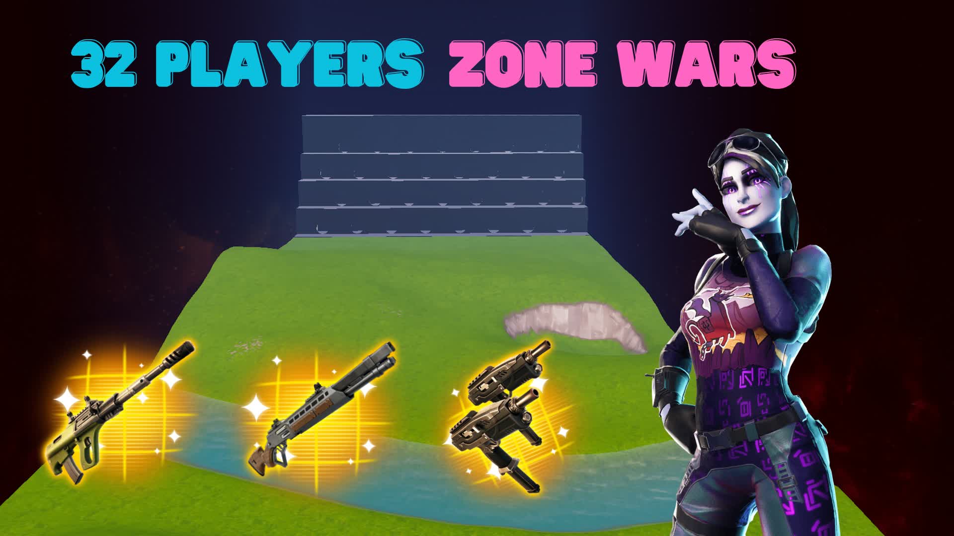 UNREAL 32 Players Zone Wars 🏆 0832-4818-1429 by xmannn - Fortnite ...