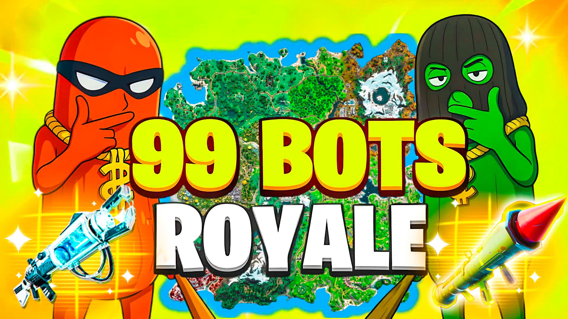 Bot Royale 1660-3608-1914 by 3kusd - Fortnite Creative Map Code - Fortnite.GG
