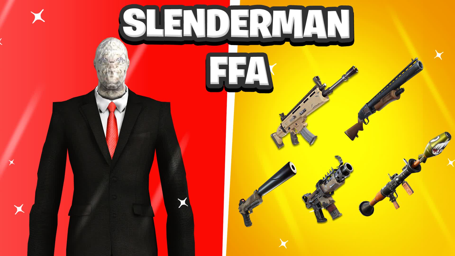 Slenderman - Free For All 👻 9762-5695-1715 by ate - Fortnite Creative Map Code - Fortnite.GG