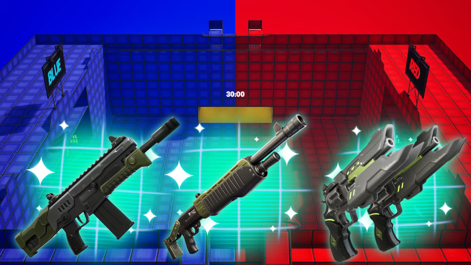 CRAZY ULTRA RED VS BLUE 🔴🔵 6097-8485-9339 by red-vs-blue-1v1 - Fortnite Creative Map Code ...