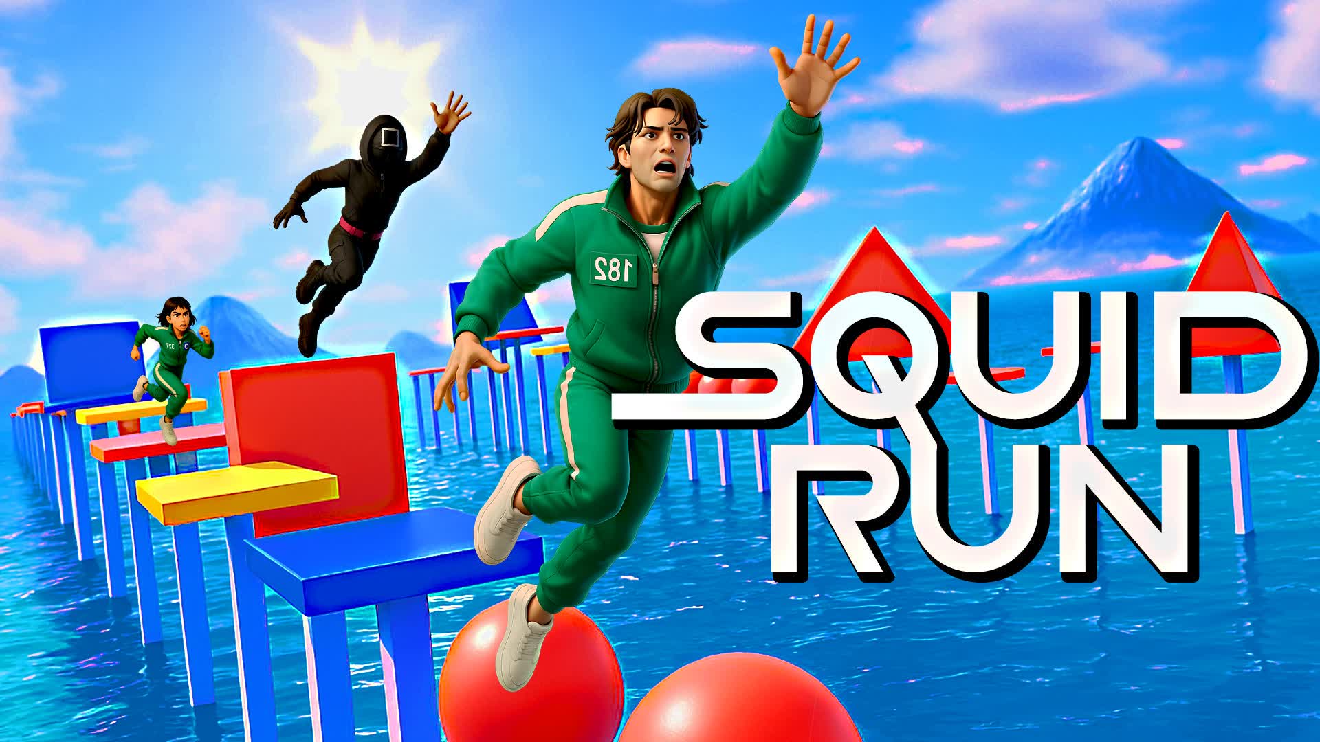 🍪 SQUID RUN PARKOUR - 250+ LEVELS 🍪 4838-3729-8811 by studiok - Fortnite Creative Map Code ...