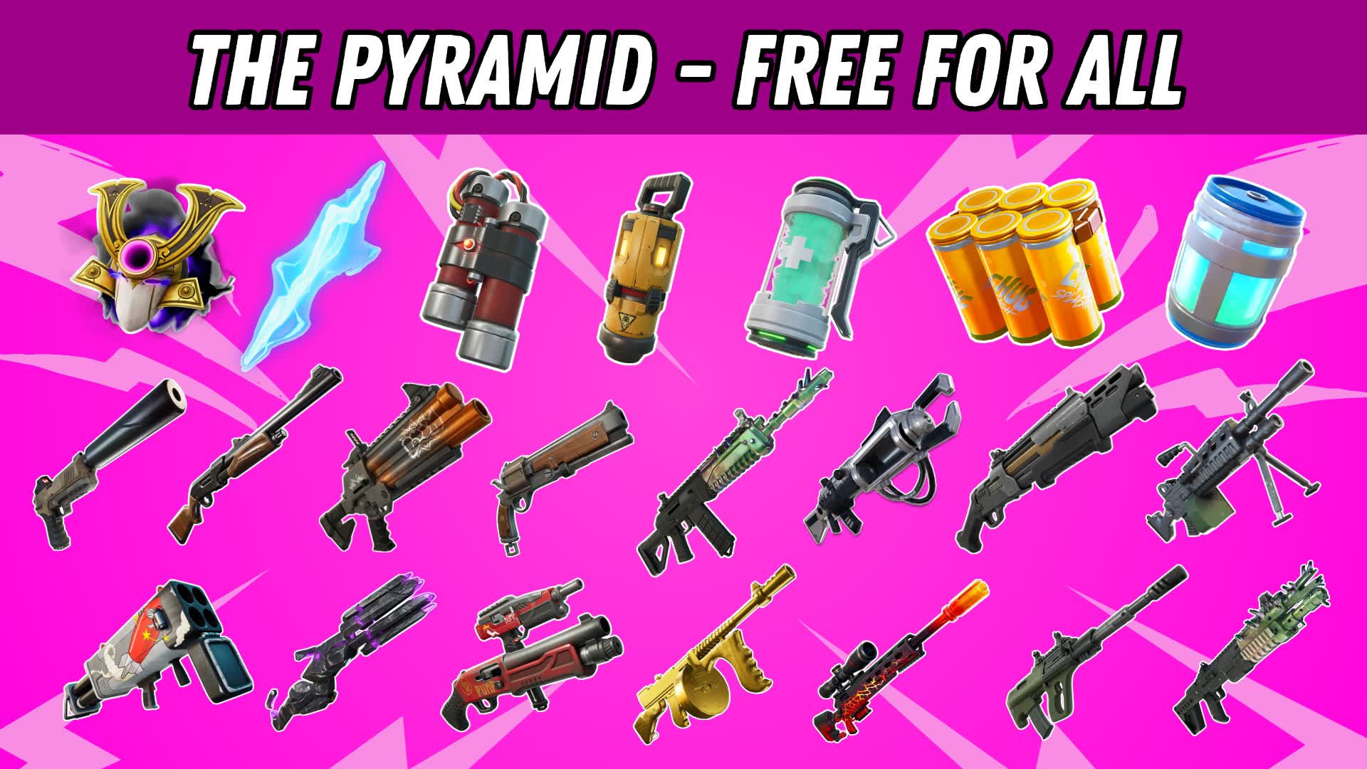 🏆 The Pyramid - FFA 🏆 1499-8444-1282 4278-5765-4115 by onlybasic ...