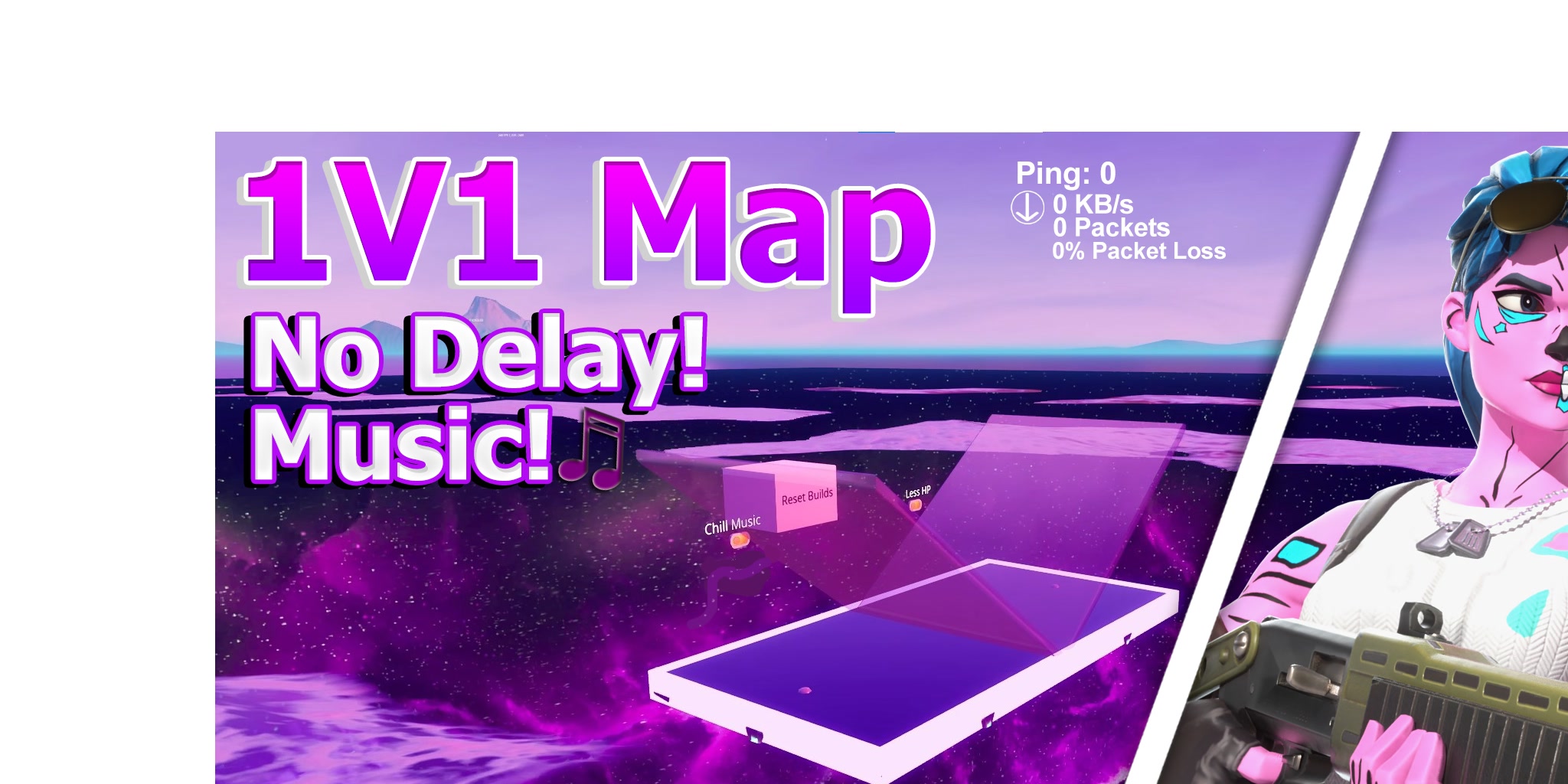 Chill 1V1 Map No Delay 2525-0458-4125 by haim - Fortnite Creative Map ...