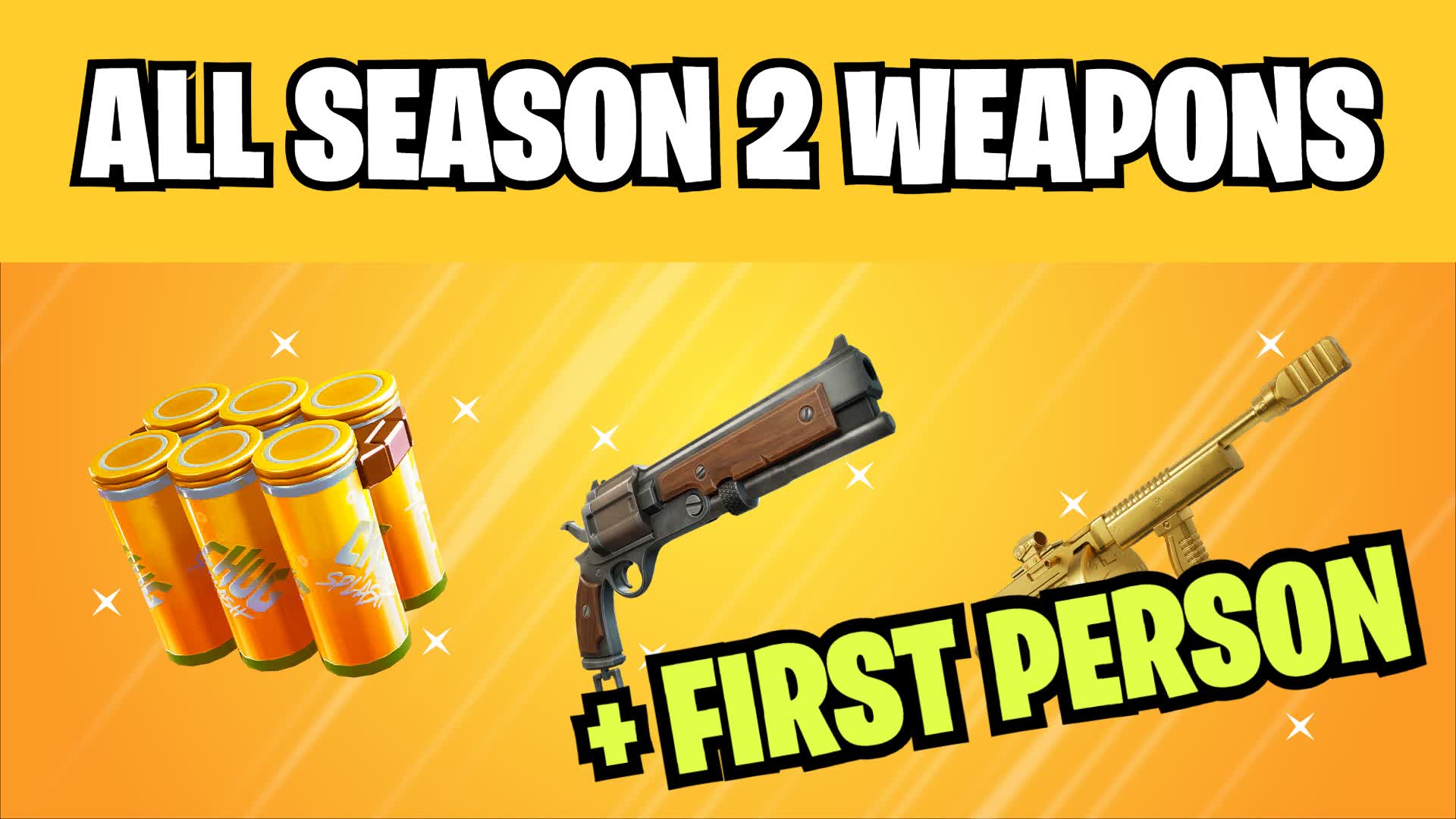 ALL SEASON 2 WEAPONS! *FIRST PERSON* 4885-3183-6392 by xdmaps - Fortnite