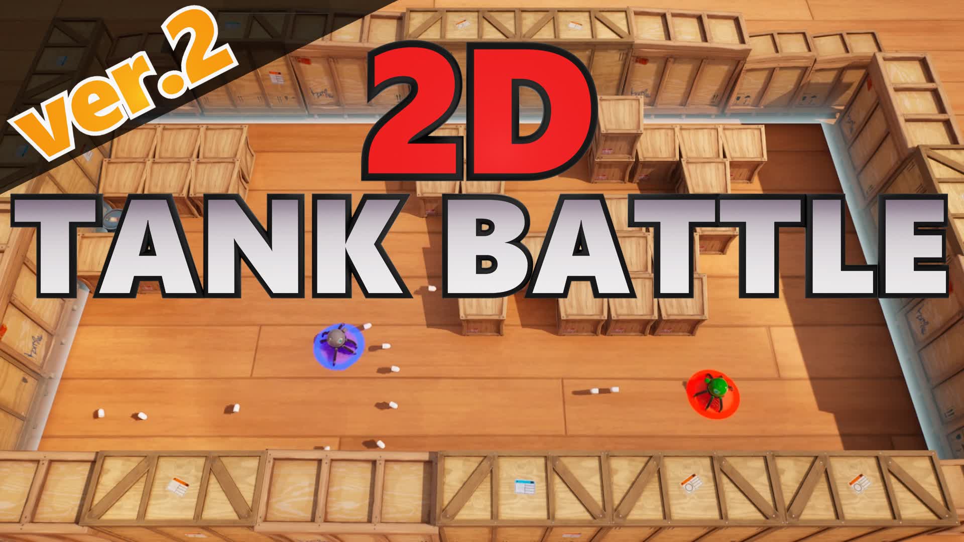 2D TANK BATTLE 0049-2762-8207 من ابتكار t03 - Fortnite