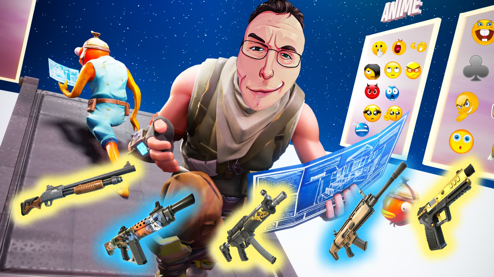 MEME 1V1 CHAPTER 5 GUN 1358-4386-8293 by kallari - Fortnite Creative ...