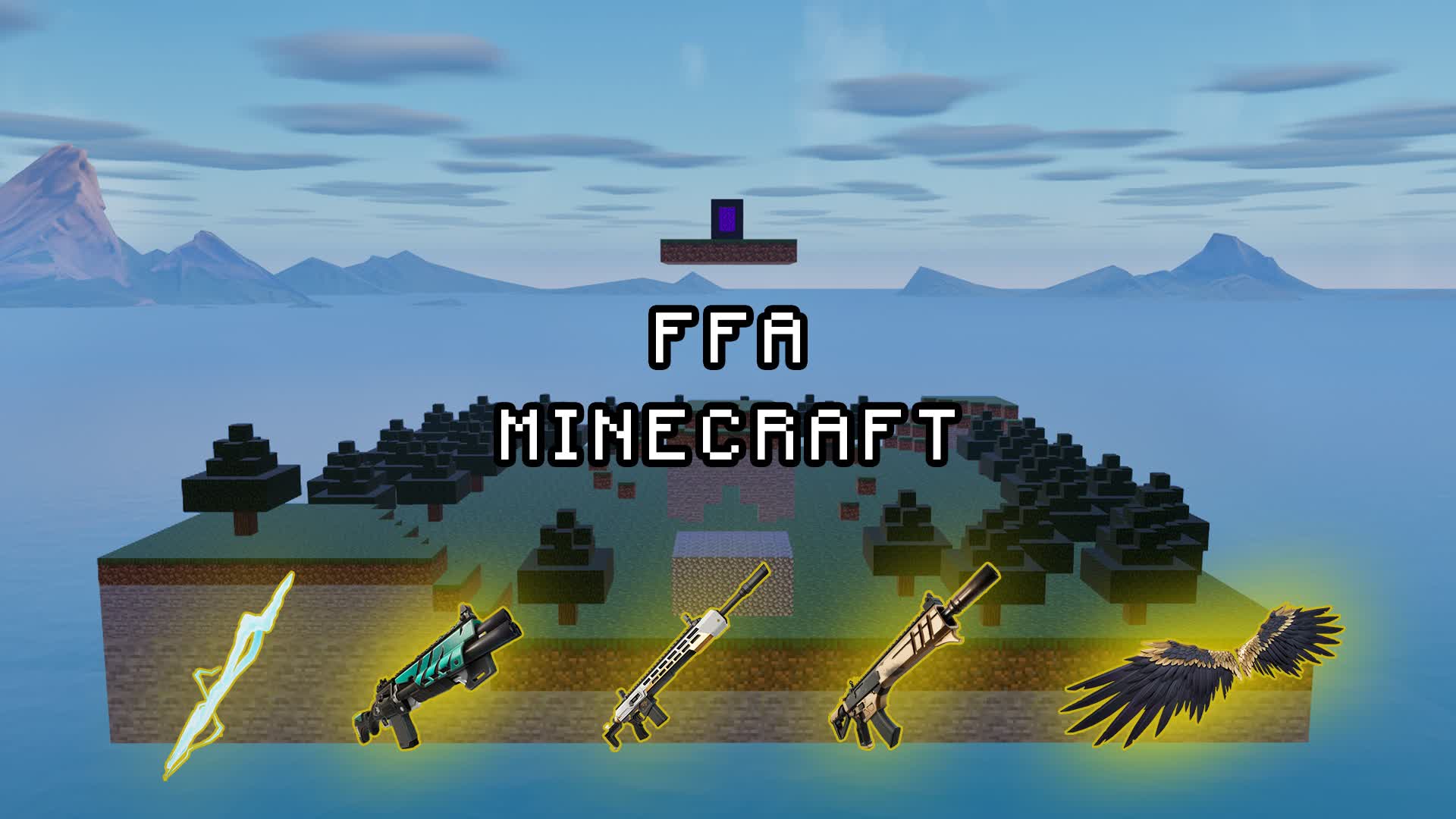 MINECRAFT FFA 🌟 5621-7876-7307 by bobz47 - Fortnite Creative Map Code ...