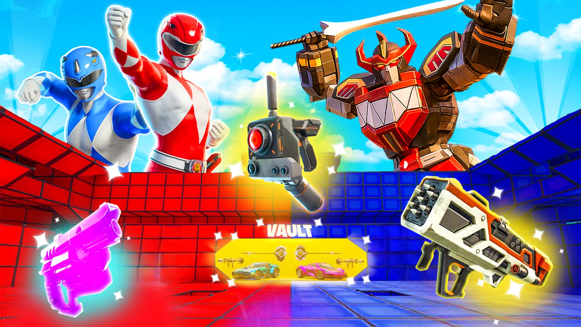 RED VS BLUE🔴🔵WINTER TIME 🌈 2080-7357-6547 by usd1 - Fortnite Creative ...