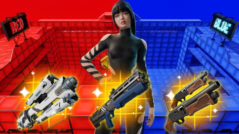 AAAAAAAA ROUGE CONTRE BLEU 🔴🔵 5563-6810-2628 par staatz - Fortnite