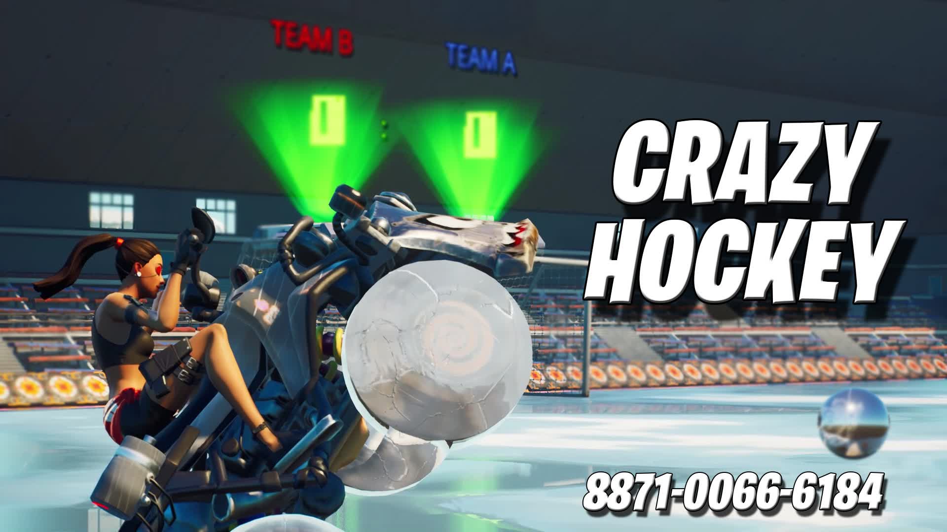 Crazy Hockey 8871-0066-6184 by Coвeсть - Fortnite.GG